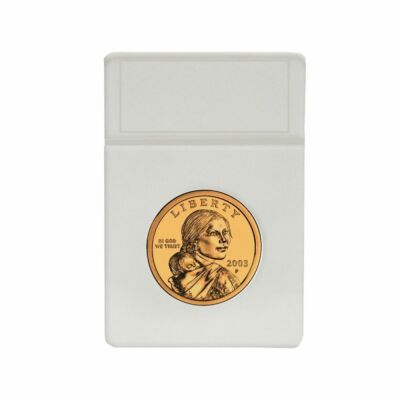 One BCW Slab Coin Holder with White Small Dollar Size Insert 99 Cent ...