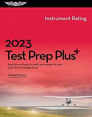 2023 Instrument Rating Test Prep Plus: - Paperback, by ASA Test Prep ...