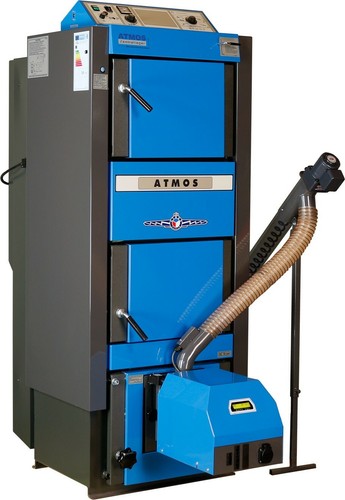 ATMOS Kombi Kessel DC18GSP - 19 kW Holz & 19 kW Pellets - BAFA / KfW ...