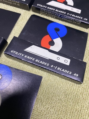 STROMBECKER X-ACTO HOBBY UTILITY KNIFE I-BLADES 5 SETS OF 4 | eBay