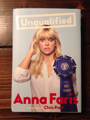 SIGNED - Anna Faris, UNQUALIFIED (1st/1st HC/DJ) 9781101986424| eBay