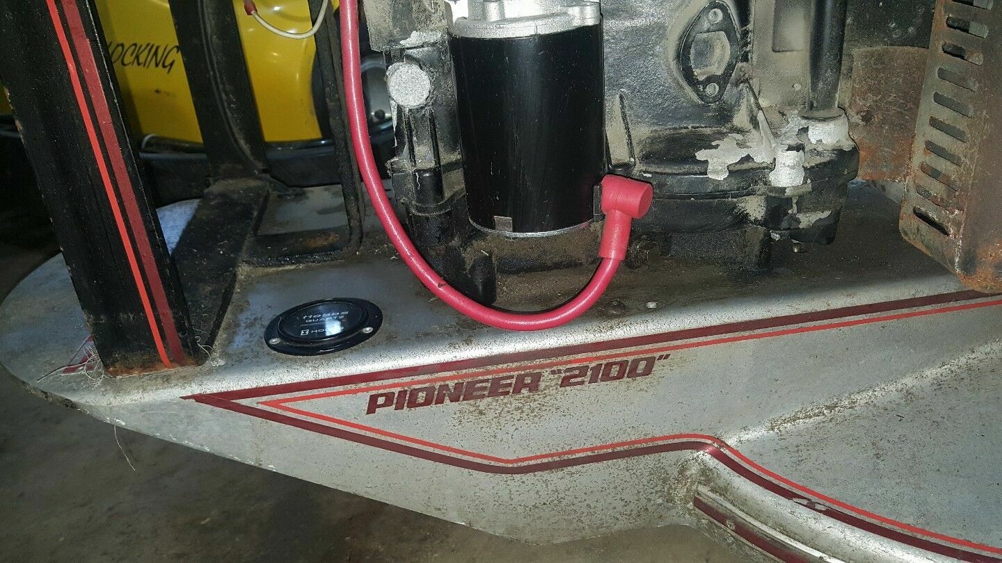 PIONEER ECLIPSE SUPER BUFFER 2100 LP PROPANE KOHLER ENGINE 209.3 hrs Nobles Kent | eBay