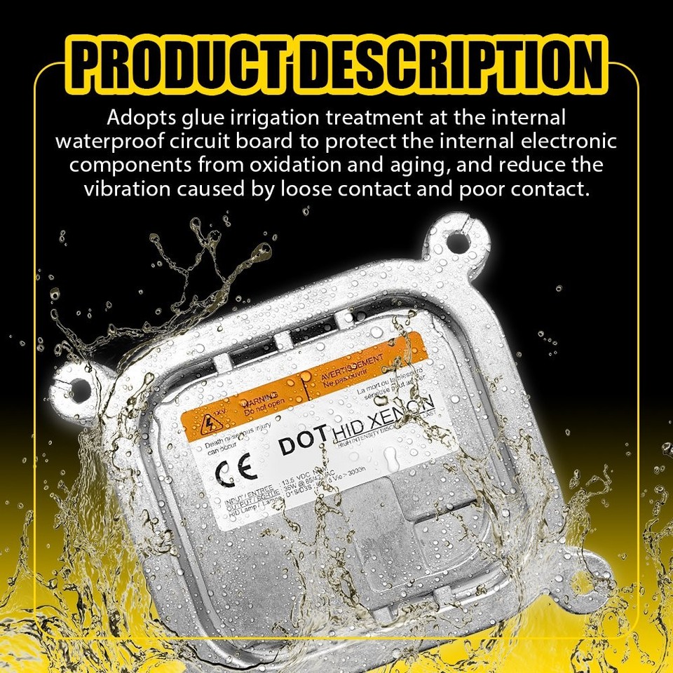 2X For 18-20 Chevrolet Traverse D3S HID Xenon Headlight Ballast Module ...