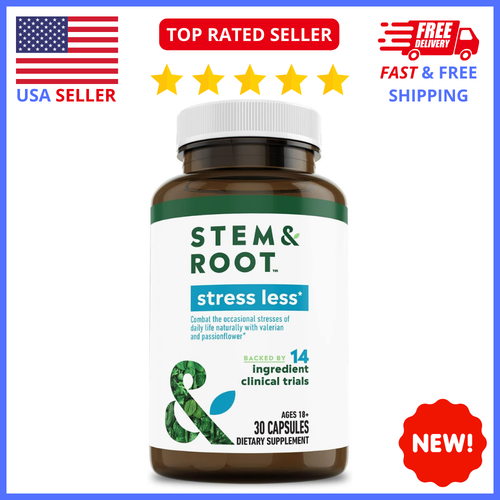 Natural C-Stress Relief Hawthorn Root & Black Horehound Herbal ...