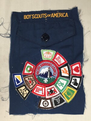 Pacific Harbors Council cub scout uniform pocket rockers Patch Emblem ...