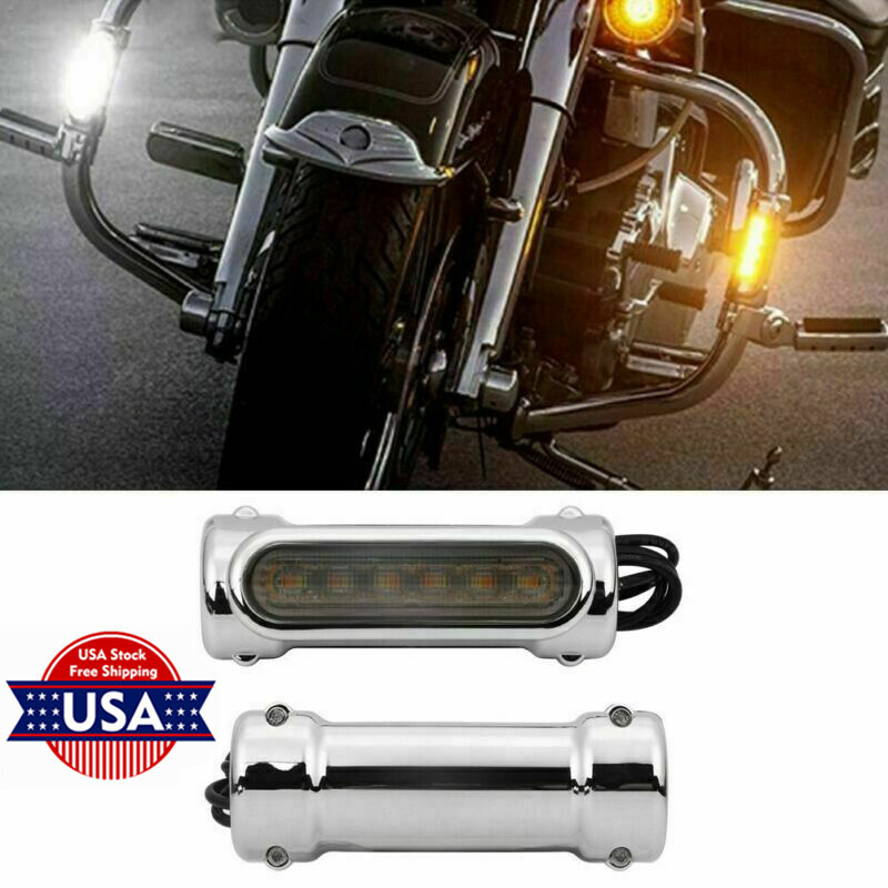 Led Lights For Motorcycle Crash Bars New Auxiliary Lights Baja