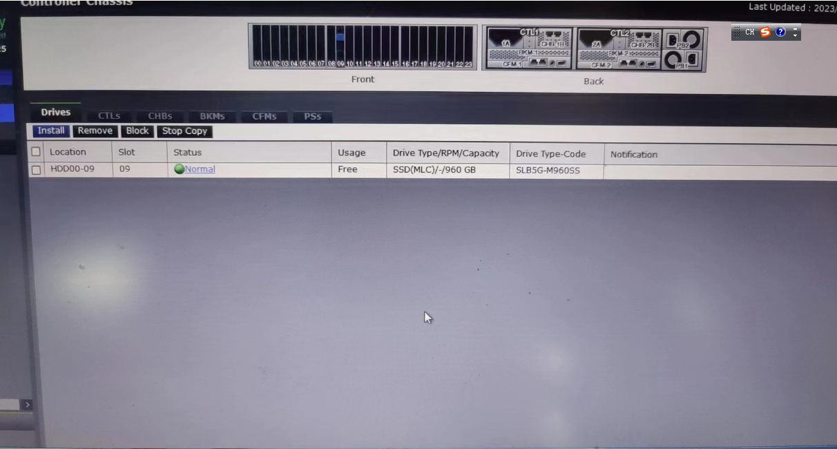 HDS Vsp G200 G400 960gb Sas 2.5" Dkc-f810i 5562819-A | eBay