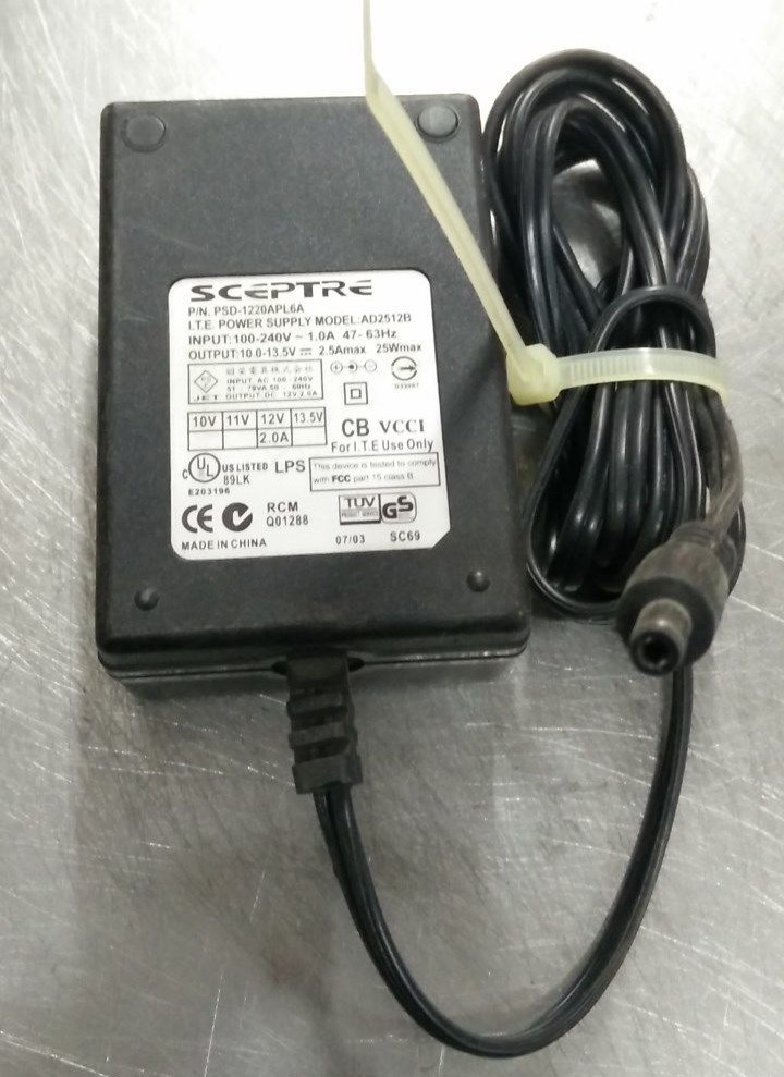 Spectra PSD-1200APL6A / I.T.E AD2512B 12V 2.0A Power Adapter - FREE ...