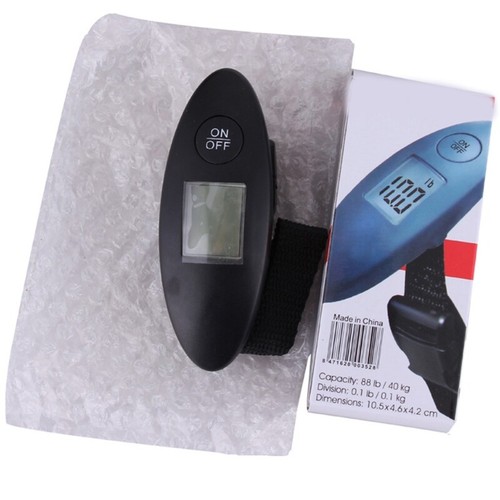 Handheld Weight Balance Portable Mini Digital Scale Luggage Scale LCD ...