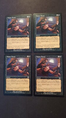 MTG Magic **WASTE AWAY (x4)** Torment, Playset, English, Lightly Played ...