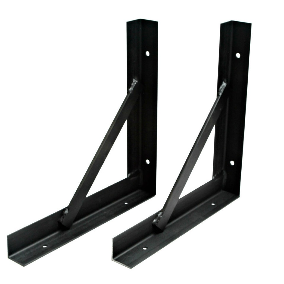 Steel Reinforced Gallows Brackets 4 Sizes Available Sold In Pairs ZB | eBay