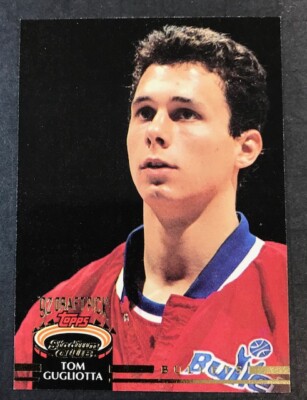 1992-93 Stadium Club Bullets Basketball Card #288 Tom Gugliotta Rookie ...