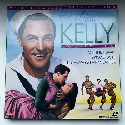 GENE KELLY COLLECTION Laserdisc Box Set [ML105144] Deluxe Collector's ...