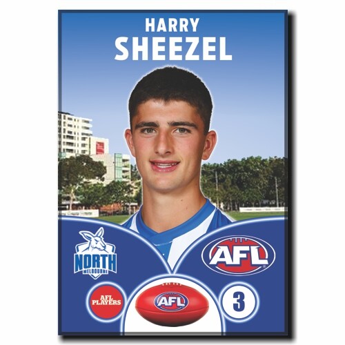 2023 AFL North Melbourne Football Club - SHEEZEL, Harry | eBay Australia