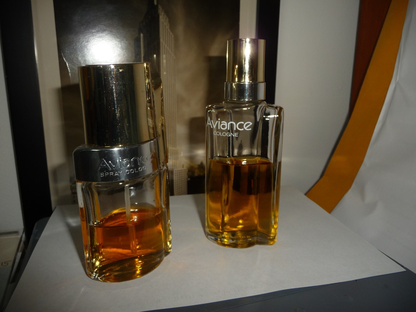 #727 vtg perfume cologne women 2 bottles--- 1/2 Full AVIANCE 1 spray ...