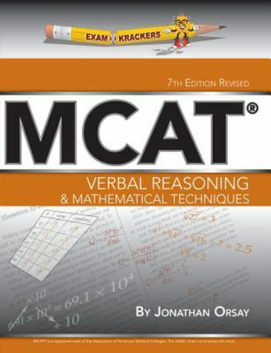 Exam Krackers MCAT 7th Ed Revised (2011, Trade Paperback) for sale ...