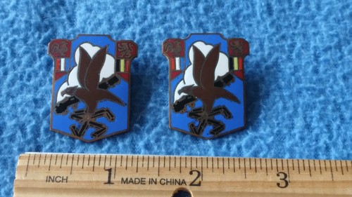 MATCHED PAIR - WWII 397th Military Police Battalion DI DUI Crest ...