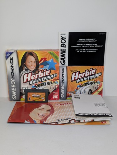 2005 Nintendo GBA Game Boy Advance Disney's Herbie: Fully Loaded ...