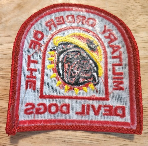 US Marine Corps Military Order of the Devil Dogs Patch / USMC | eBay