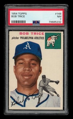 1954 Topps Set-Break #148 Bob Trice PSA 7 NM | eBay