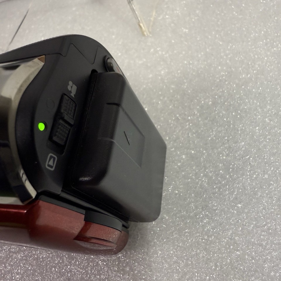 Panasonic HC-V10 HD Digital Video Camera 70x Zoom Red SD Card Not ...