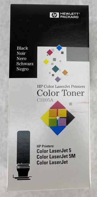 OEM HP Color Toner for LaserJet 5 5m - Black C3105A for sale online | eBay