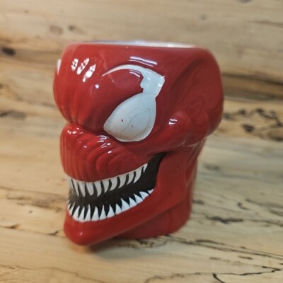 Marvel Spiderman Carnage Coffee Mug Venom Head 2015 Edition 3D 16 oz ...