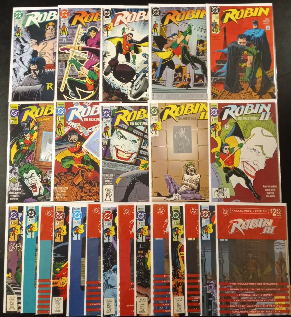 Robin 1-5, Robin II Jokers Wild 1-4,Robin III Cry of the Hunt 1-6 ...
