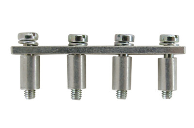 10pcs Weidmuller Wiring Terminals Connecting strip SAKQ 2.5/4 ...