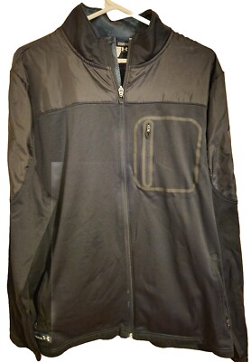 Under Armour® | Black Combine® Training Zip-Up Jacket - Men | eBay