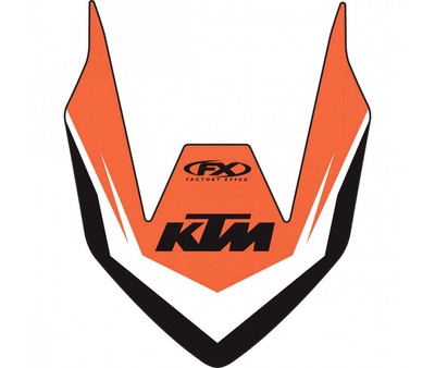 KTM SX / EXC / MXC - 98/06 - STICKER GARDE BOUE AVANT / 17-30502 | eBay