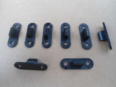 8 NOS HEADLIGHT BEZEL RETAINER CLIPS! FITS 1966-1967 CHEVROLET CARS ...