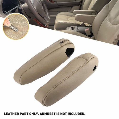 1 PAIR Leather Seat Armrest Cover Durable For Lexus RX 300 330 350 2003 ...
