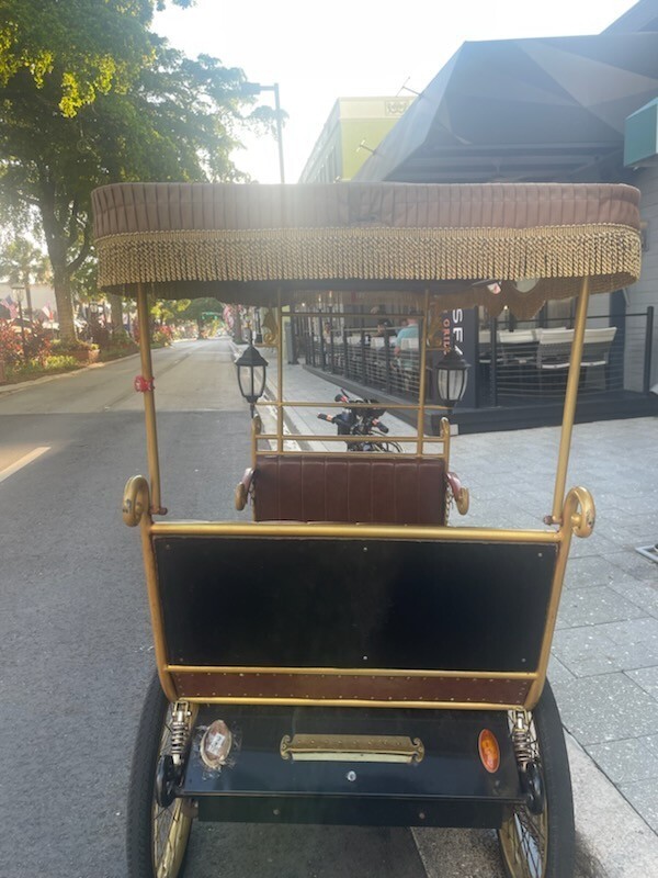 Electric Tricycle 4 Passenger PediCab Model ET-3CS (Non UL2849 ...