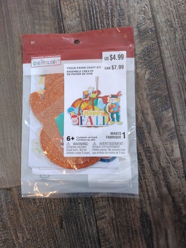 Creatology Paper Craft Kit Happy Fall | eBay