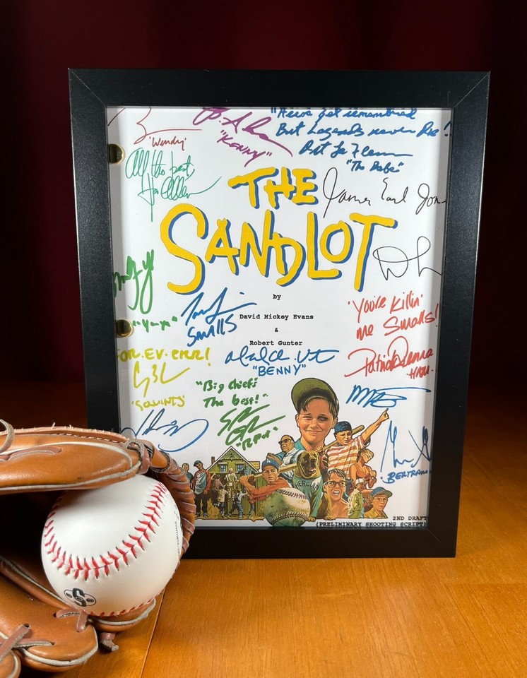 The Sandlot Script Signed- Autograph Reprints- 116 Pages- Baseball | eBay