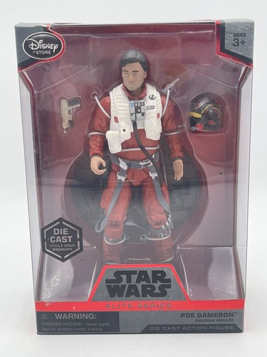 Star Wars Poe Dameron Elite Series Die Cast Action Figure 6" Disney Toy ...