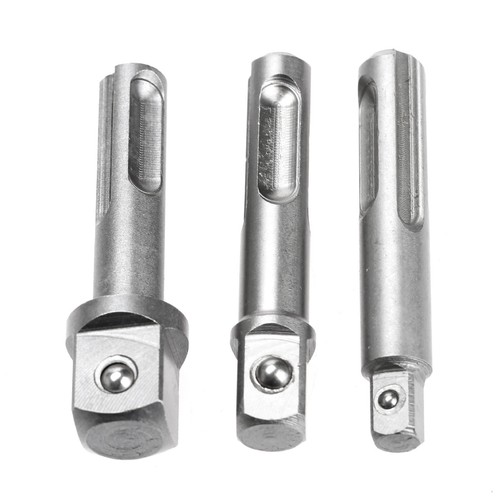 40CR Steel SDS Drill Chuck Adapter Round Handle Spring-loaded Ball ...