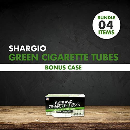 Shargio Menthol Green 100mm Cigarette Tubes 250 Count Per Box (Pack of ...