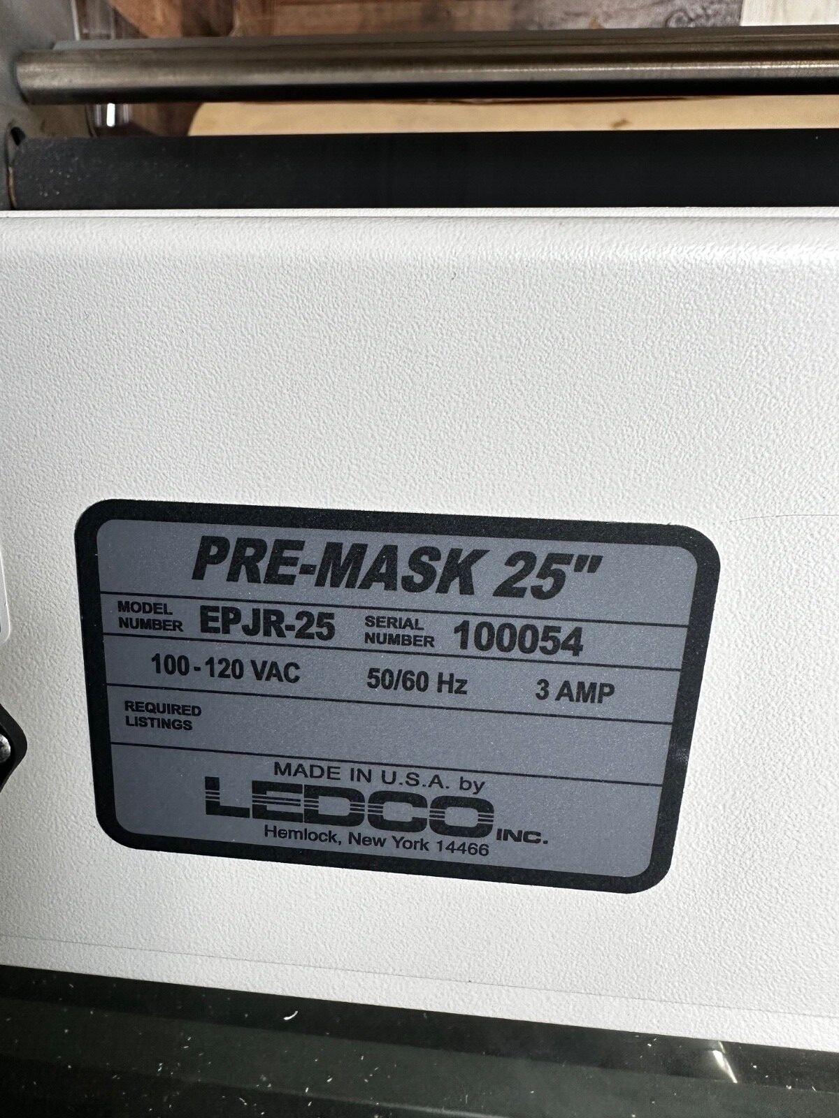 Gerber edge 2 w/envision 375 and Ledco Pre Masker and omega software ...