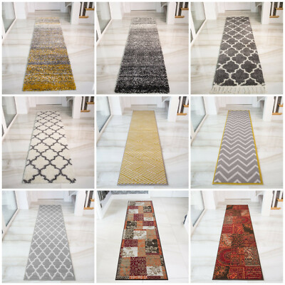 CHEAP Geometric Hallway Runner Rugs Best Narrow Extra Long Entrance ...