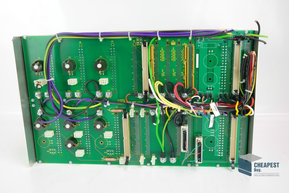 Alphasem Card Rack 2, Leag Move Sys Axes, Adcos VME A-100, Sys68k CPU ...