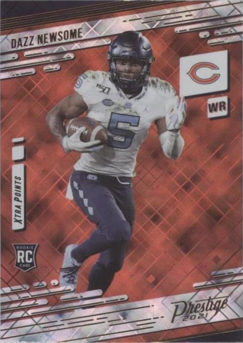 2021 Panini Prestige - Rookies Dazz Newsome #262 Xtra Points Diamond ...