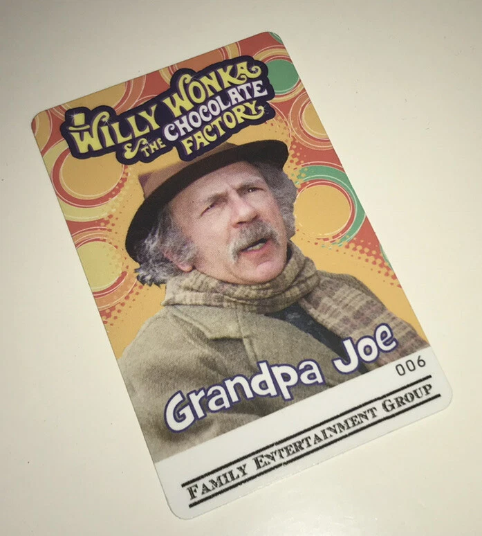 Grandpa Joe From Willy Wonka