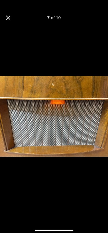 VINTAGE BUSH Type RG4 Radiogram with turntable 50's Retro Recorder ...