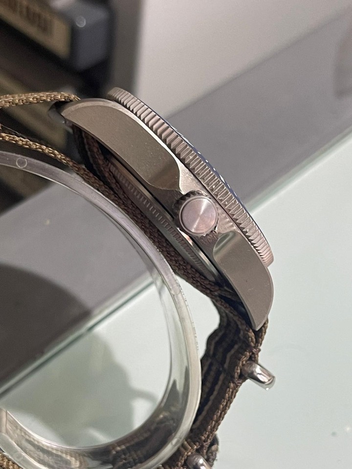 AIRVAC 6000 Diver Militare in Titanio Automatico Swiss Made ETA 2873 | eBay