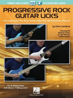 Progressive Rock Guitar Licks Book/Online Media (Softcover Book/Online ...