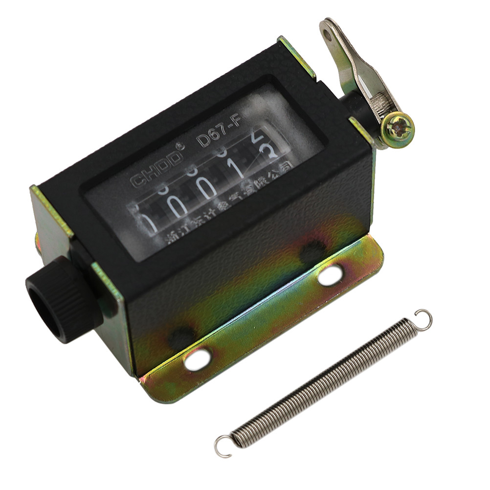 Counter 0~99999 D67-F Mechanical New 5 Digit Tally Manual Hand Click ...