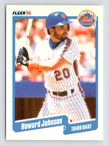 1990 Fleer Card, #208 Howard Johnson, New York Mets | eBay