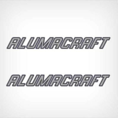 Alumacraft Boat Decal Kit Set Stickers Fishing Sports Emblem Logo L@@K ...